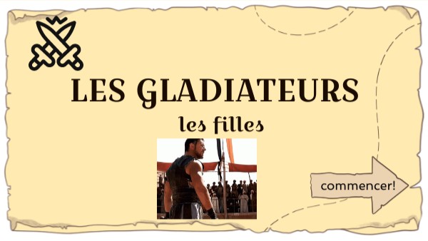 Les gladiateurs | Genially