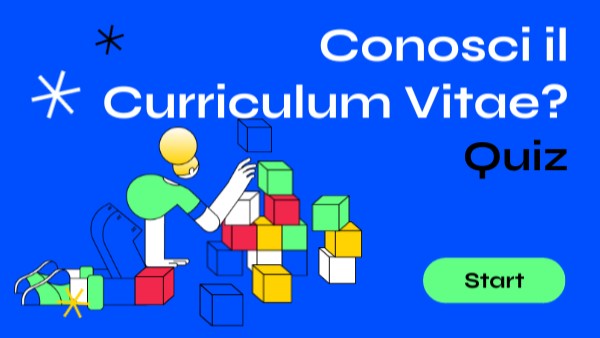 Quiz CV | Genially