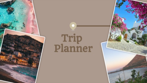 Trip Planner | Genially