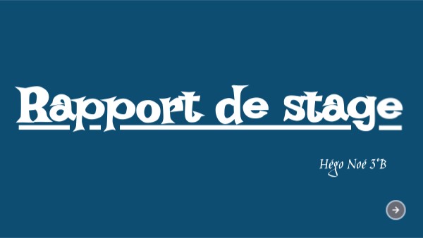 Stage 3° | Genially