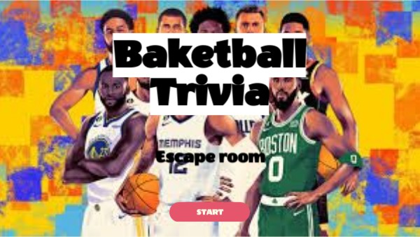 Basketball Escape Room | Genially