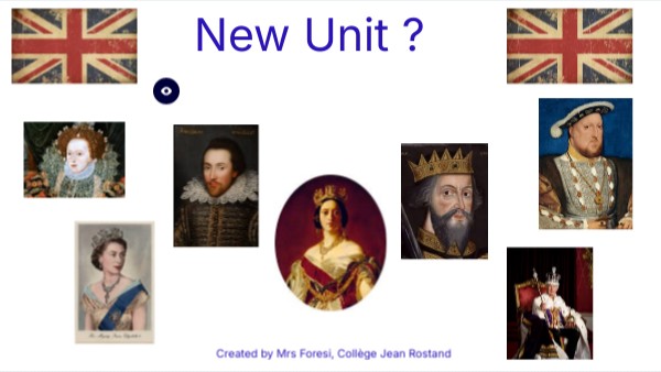 Great Brits - 5ème | Genially