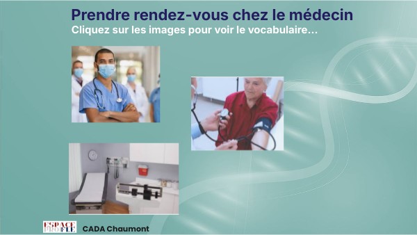 RDV chez le médecin | Genially
