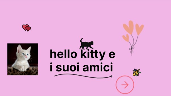 hello kitty e i suoi amici | Genially