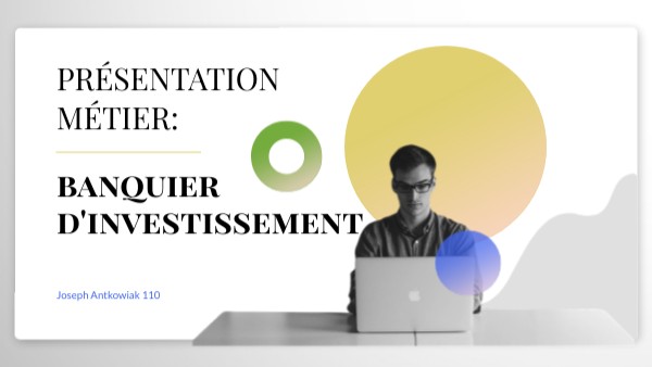 Présentation métier: | Genially