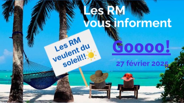 RM vous informent février 2025 | Genially