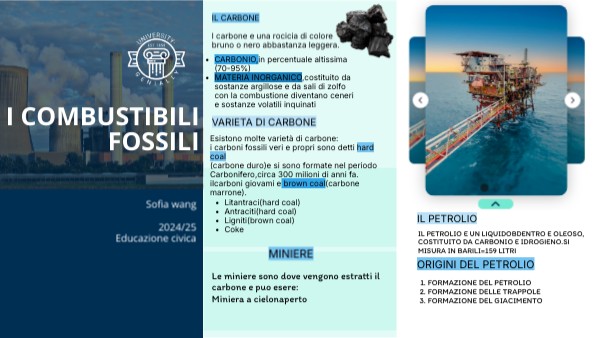 I COMBUSTIBILI FOSSILI | Genially