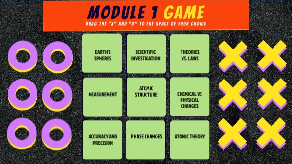 Module 1 DBA Tic Tac Toe Game | Genially