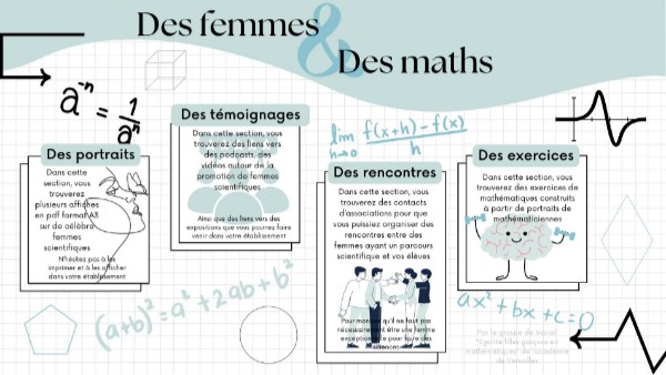 Des femmes & Des sciences | Genially
