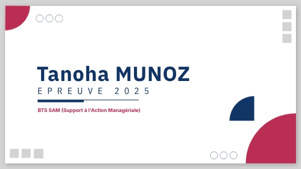 Présentation Missions Epreuve E4 | Genially