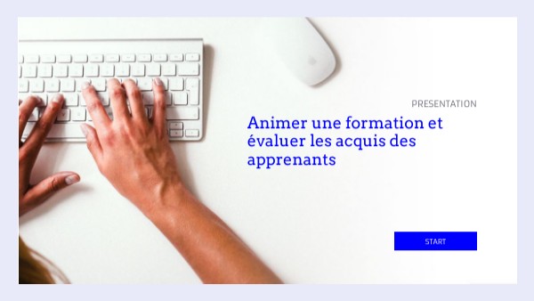 Animer une formation et évaluer les acquis des apprenants | Genially