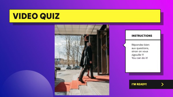Video Quiz | Genially