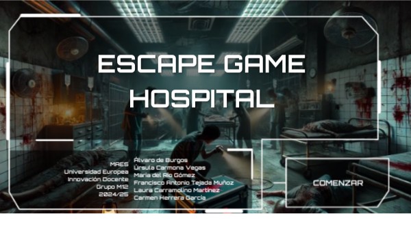 Escape Game HOSPITAL | Genially