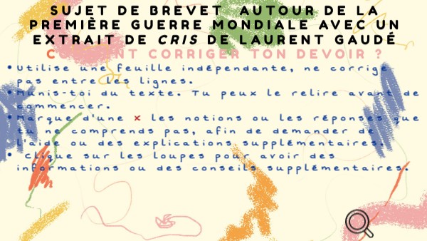 Correction du devoir type brevet | Genially