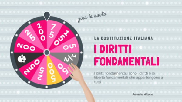 diritto WHEEL QUIZ | Genially
