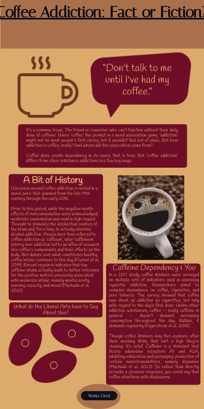 Coffee Addiction: Fact or Fiction? | Genially