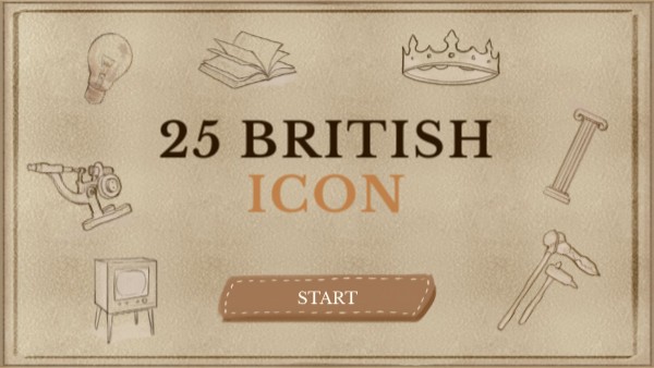 25 british icon | Genially