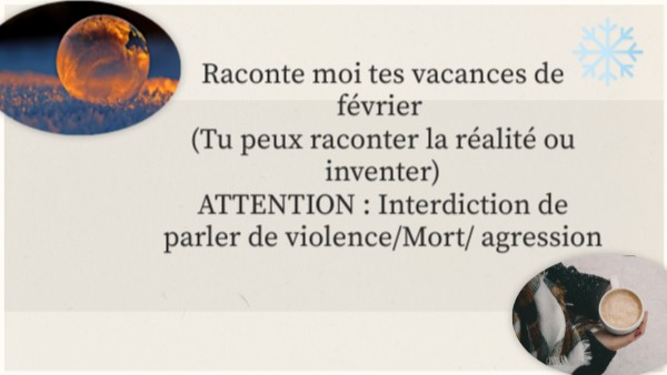 Semaine du 10 mars | Genially