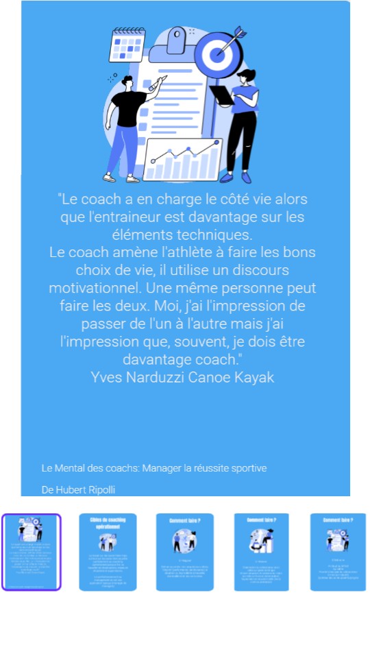 Manager coach | Genially