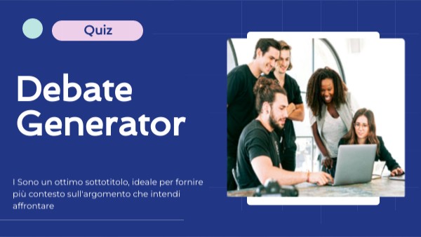 DebateGenerator | Genially
