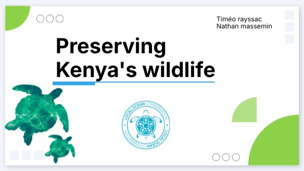 presentation kenyan environmental association | Genially
