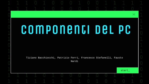 componenti del pc | Genially