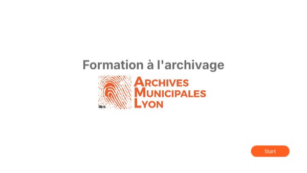 Formation à l'archivage | Genially