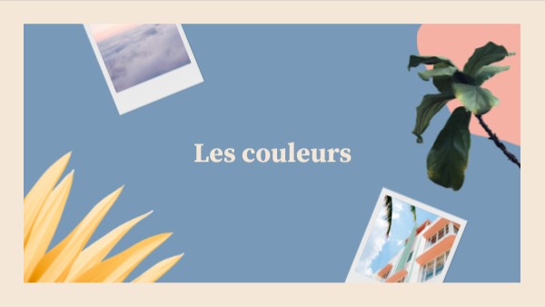 Les couleurs | Genially