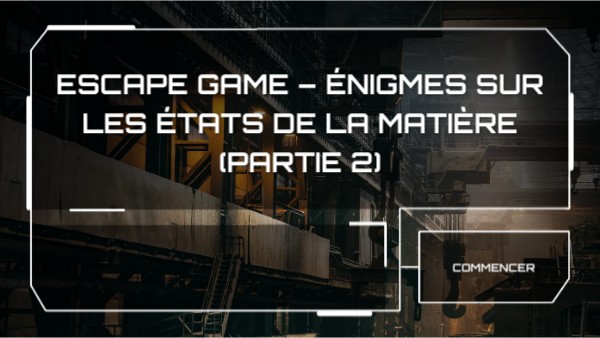 Escape Game (Partie 2) | Genially