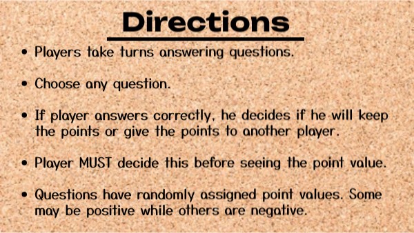 THE UNFAIR GAME TEMPLATE | Genially