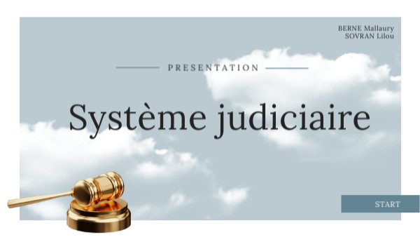 Système judiciaire | Genially