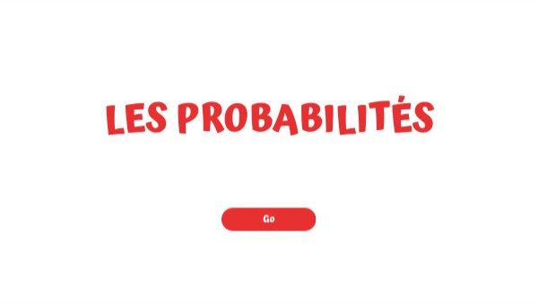 Les probabilités | Genially