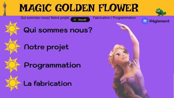 Magic Golden FLower | Genially