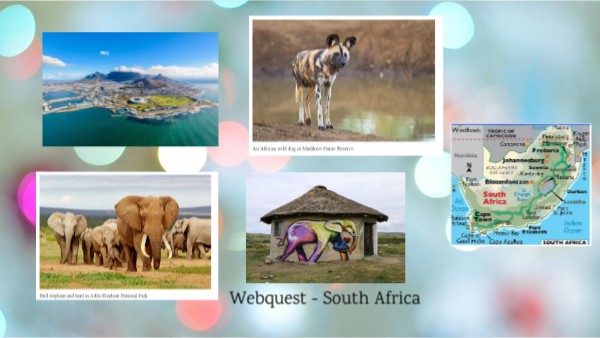 Webquest - Exploring South Africa | Genially