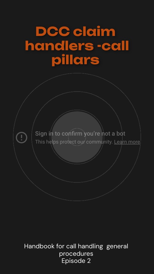 DCC claim handlers -call pillars | Genially