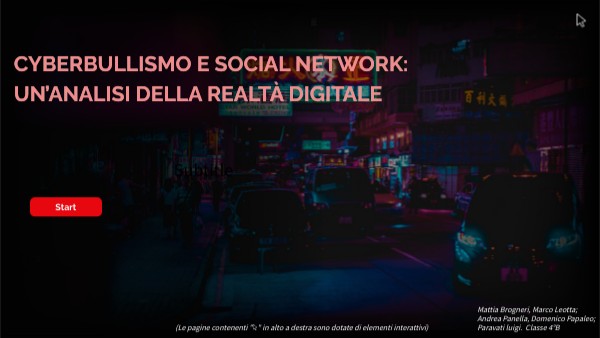Cyberbullismo e Social Network: Un’analisi della realtà digitale | Genially
