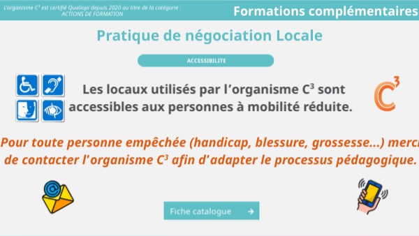 Pratique de négociation locale | Genially
