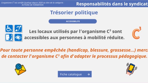 Trésorier politique | Genially