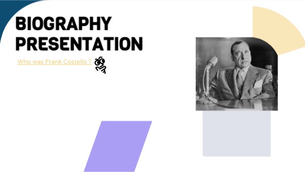 BIOGRAPHY PRESENTATION | Genially