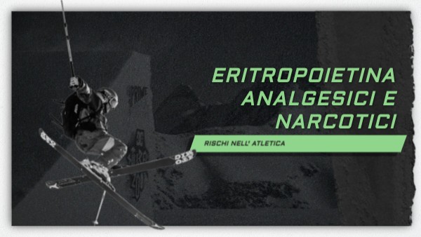 ErITROPOIETINA analgesici e narcotici | Genially