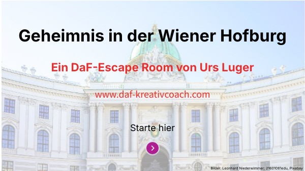 Geheimnis in der Wiener Hofburg | Genially