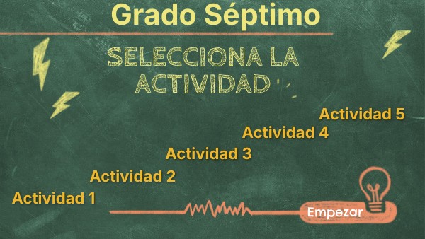 Séptimo - Quiz pizarra animada | Genially