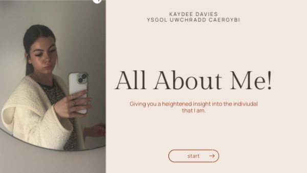 All About Me! | Genially