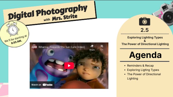 ACC 2.3: Exploring Lighting Types | Genially
