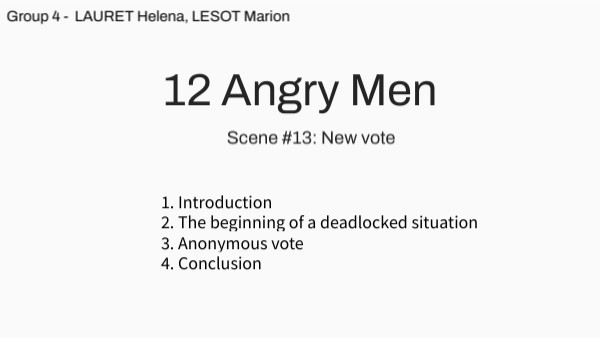 12 Angry Men | Genially