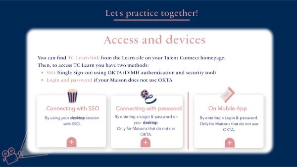 TC Learn access and devices | Genially