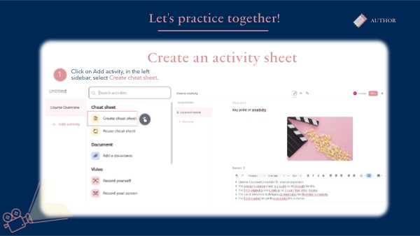 Create activities | Genially