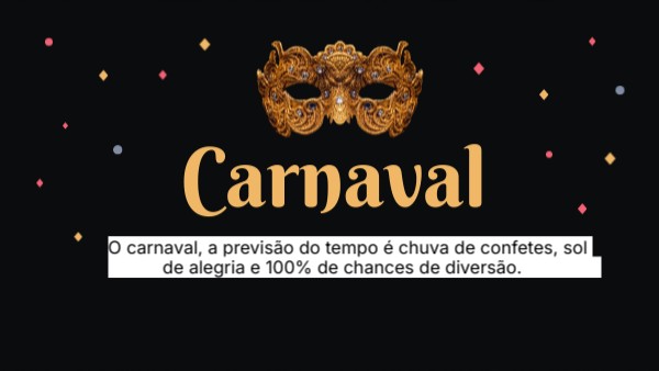 Carnaval inês Almeida | Genially