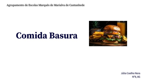 Comida Basura | Genially