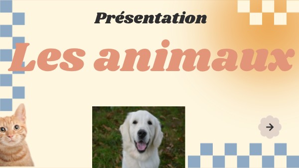 Les animaux | Genially